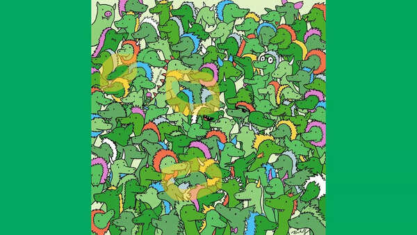 Can You Spot the Hidden Crocodiles Among the Dragons? Viral Brain ...