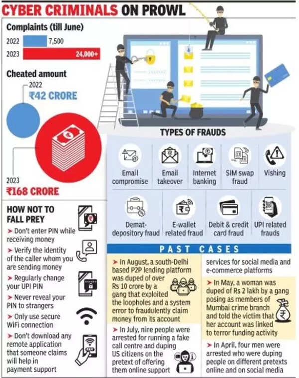 The Hustle In Delhi Cyber Fraud Complaints Jump 200 In A Year