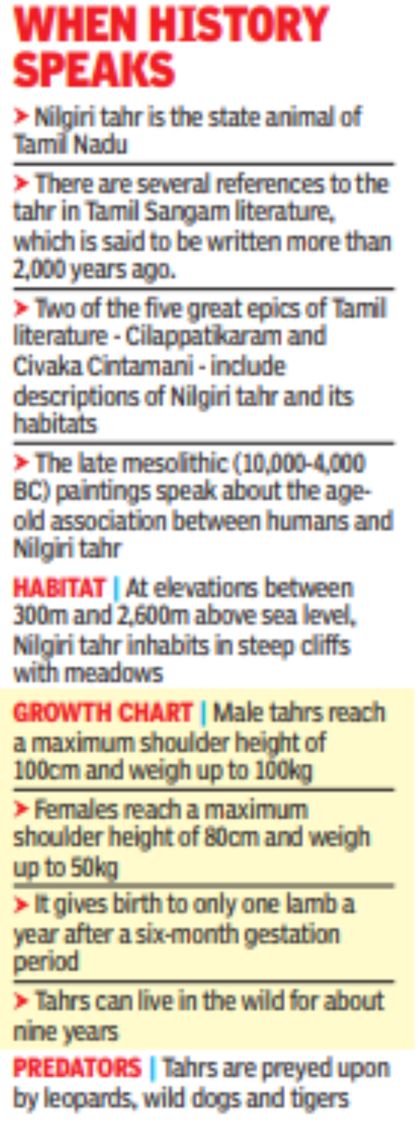 Tamil Nadu to study habitats of Nilgiri tahr using radio collar ...
