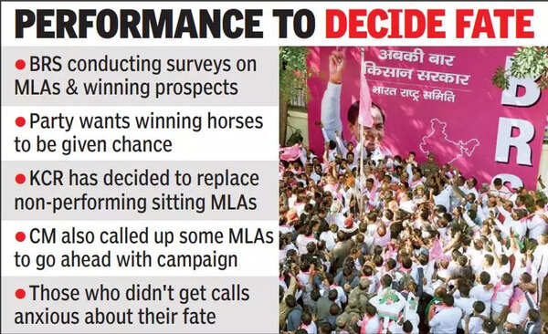 Tickets: Brs May Deny Poll Tickets To 3 Sitting Mlas Of Greater Hyd ...