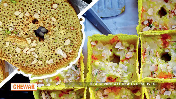 Ghewar, Pheni: Indulge in saawan treats this Teej - Times of India