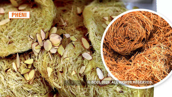 Ghewar, Pheni: Indulge in saawan treats this Teej - Times of India