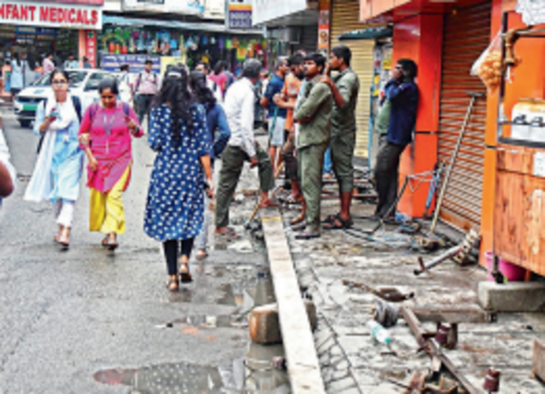 College: College girl suffers 35% burns as pole collapses in Bengaluru ...