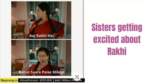 Raksha Bandhan Memes, Messages, Wishes & Images: 25 funny memes and ...