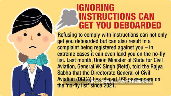 Are you guilty of chatting on phone during take-off? - Times of India