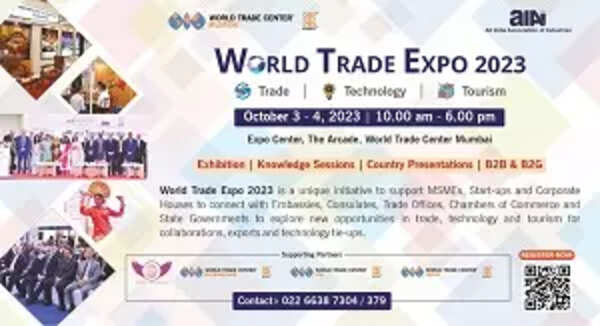 World Trade Expo: Maharashtra Governor to inaugurate 4th edition of ...