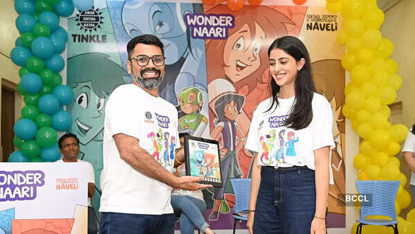 Navya Naveli Nanda and Tinkle Comics collaborate for 'Wonder Naari ...