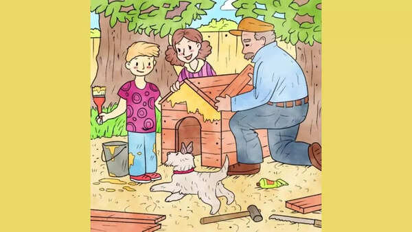 Brain teaser: Find a butterfly, a duck, a snail, and a bat in this ...