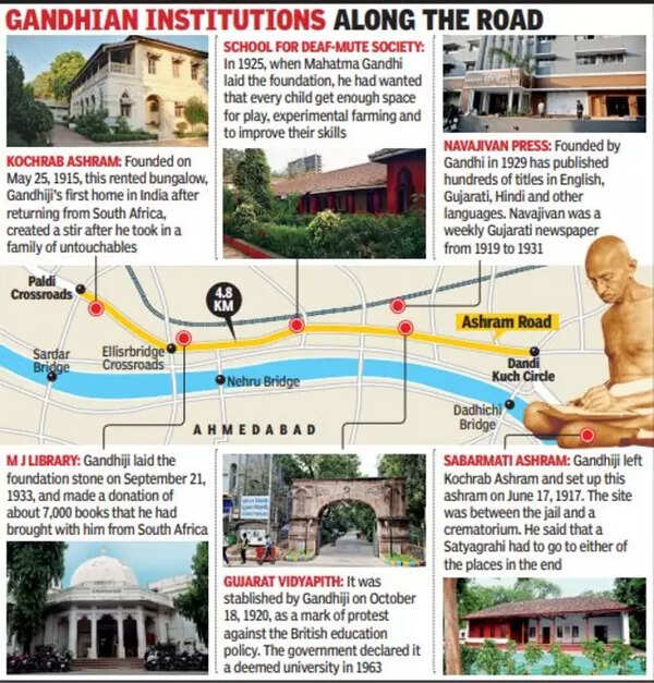 47 years on, iconic Ashram Road set to get major revamp | Ahmedabad ...