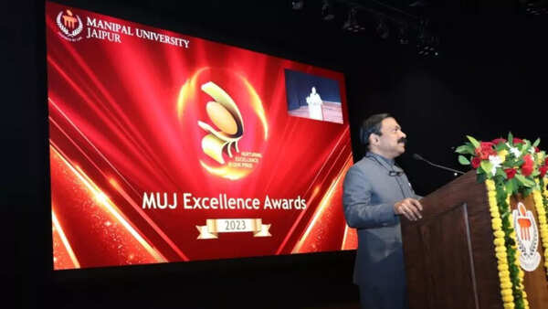 Manipal University conducts MUJ Excellence Awards | India News - Times ...