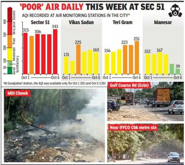 World Cup: Most Upscale Addresses In City Are Most Polluted Too | Gurgaon News - Times of India