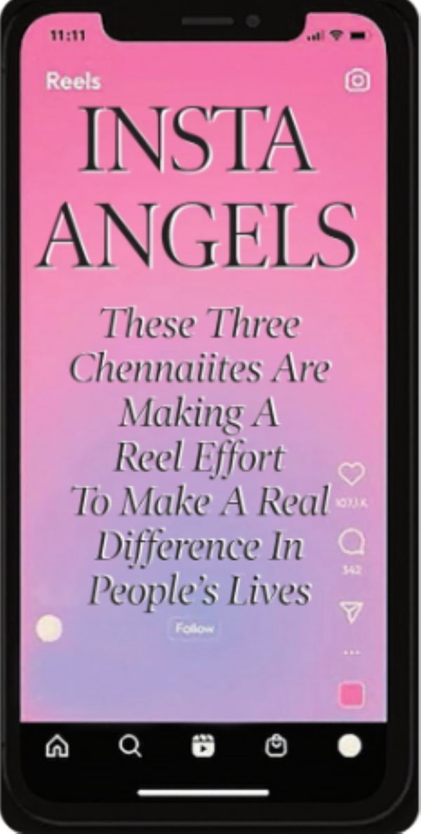 'Insta Angels': These three Chennaiites are making a reel effort to ...