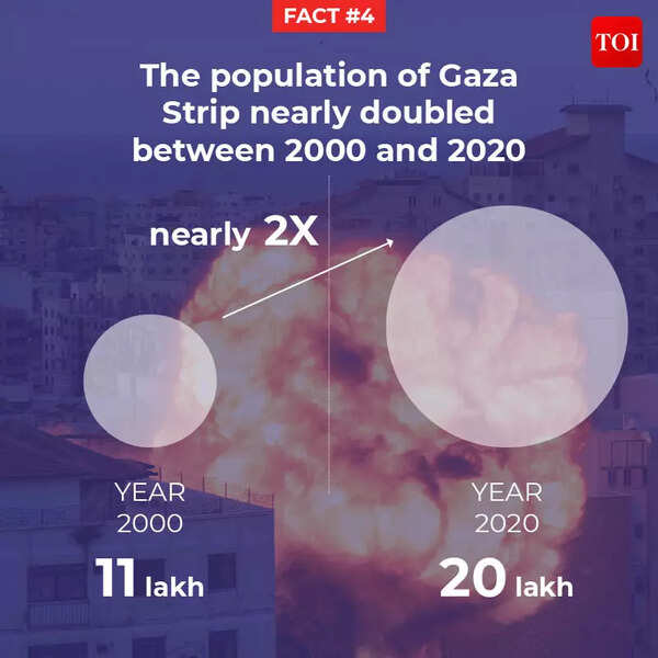 Infographic: 10 interesting facts about Gaza Strip - Times of India