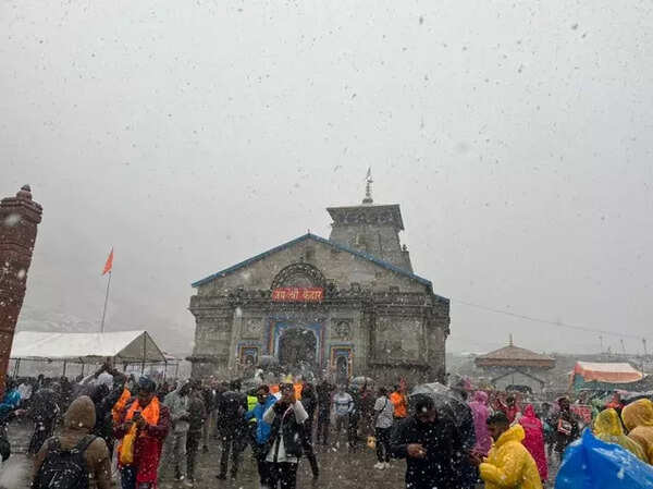 Uttarakhand Weather News: Kedarnath coldest at -0.2 degrees: Fresh ...