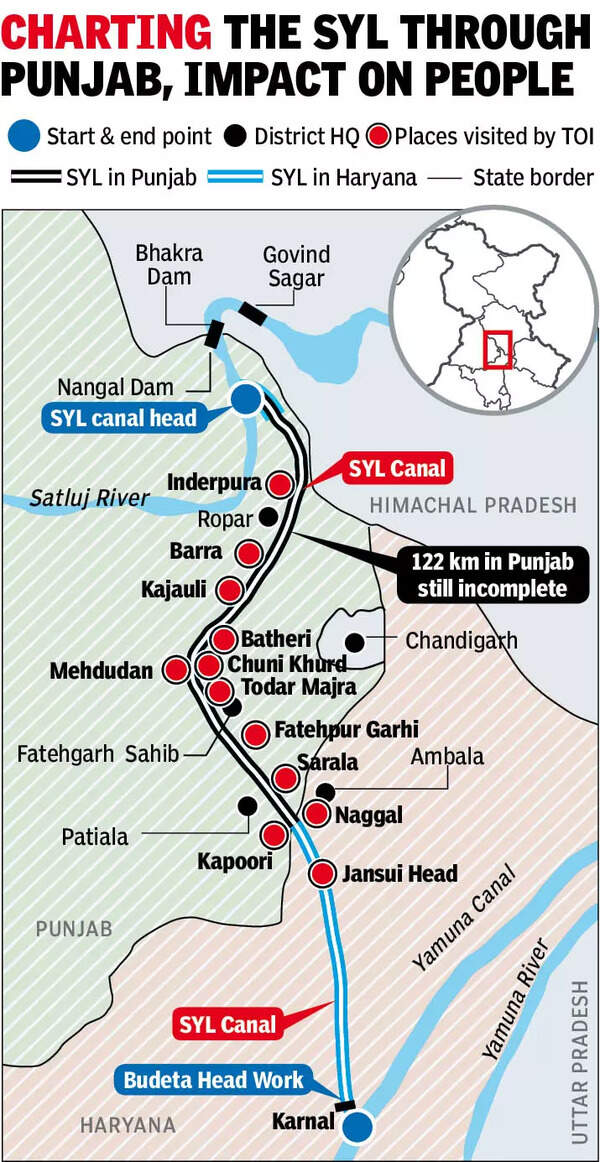 Syl: 122-km-long mess: SYL has caused damage that seems beyond repair ...