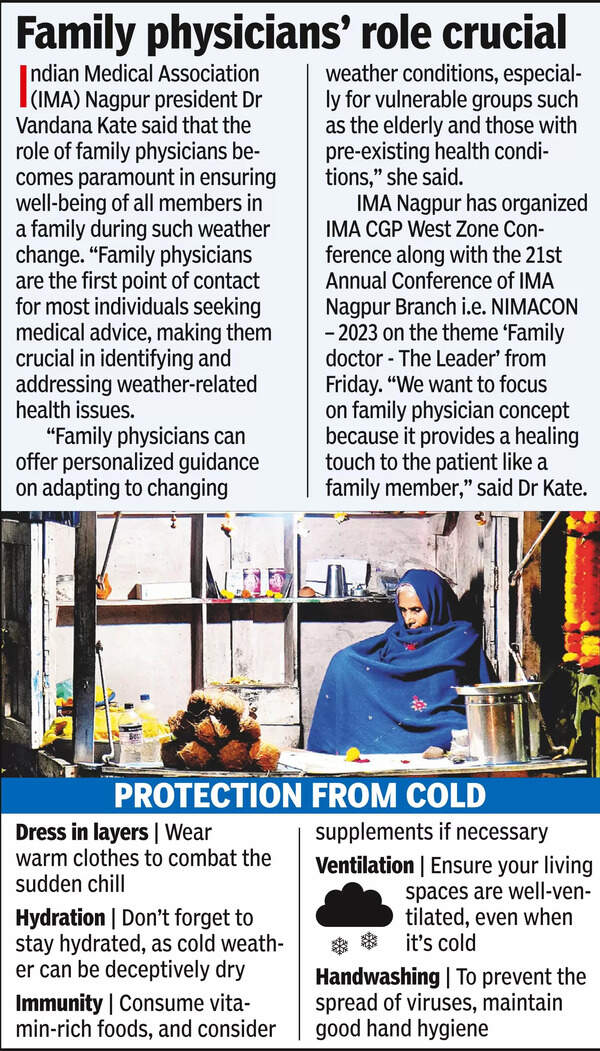 Sudden Dip: With Sudden Mercury Dip, Docs Advise Extra Caution | Nagpur ...