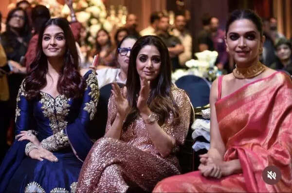 Throwback: THESE photos of Sridevi chatting with Aishwarya Rai and ...