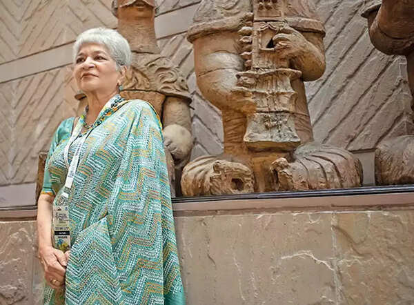 Laila Tyabji honoured with 'National Design Guru' title - Times of India
