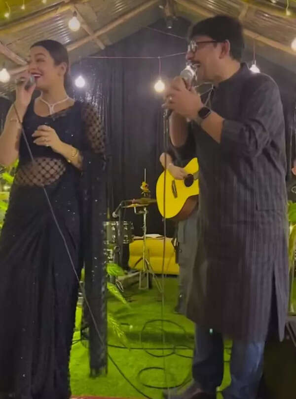 Iman Chakraborty and Chanchal Chowdhury come together for an impromptu ...