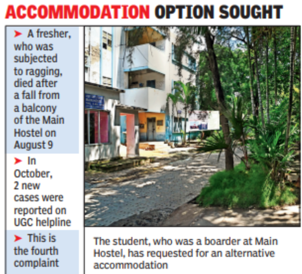 JU student files ragging complaint after row over quality of hostel ...