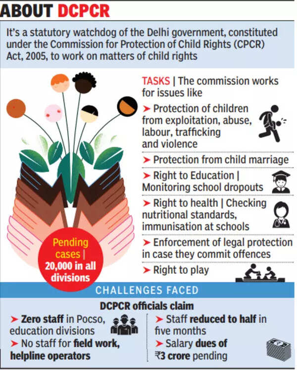 In the dumps: Child rights' body running on empty | Delhi News - Times ...