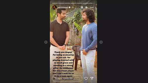 Superstar Nani heaps praise on his ‘Hi Nanna’ co-star Angad Bedi; calls ...