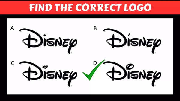 Brain Teaser: Only geniuses can spot the correct Disney logo in this ...