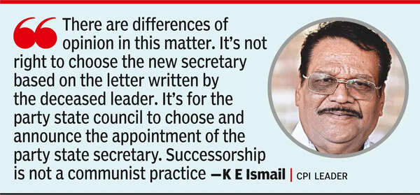 CPI State Secretary: Ke Ismail Criticises Hasty Decision To Appoint ... CPI State Secretary: Ke Ismail Criticises Hasty Decision To Appoint ...