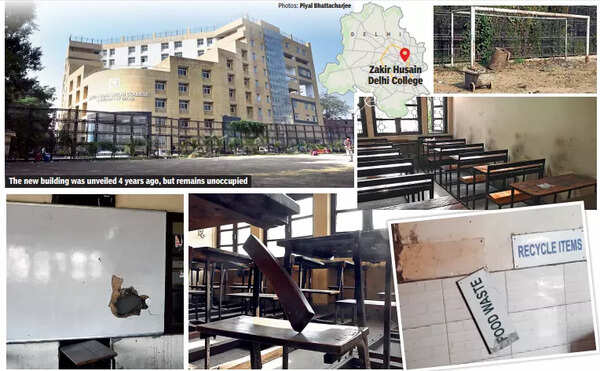 DU College: Poor Infra Tests Students At Du College Even As 11-storey ...