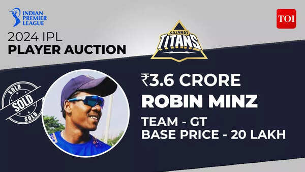 IPL Auction: Uncapped Robin Minz from Jharkhand emerges as new mystery ...