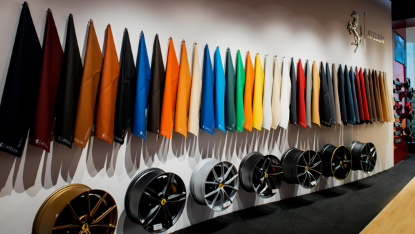 World of bespoke Ferraris: Build your own Ferrari at the dealership or ...