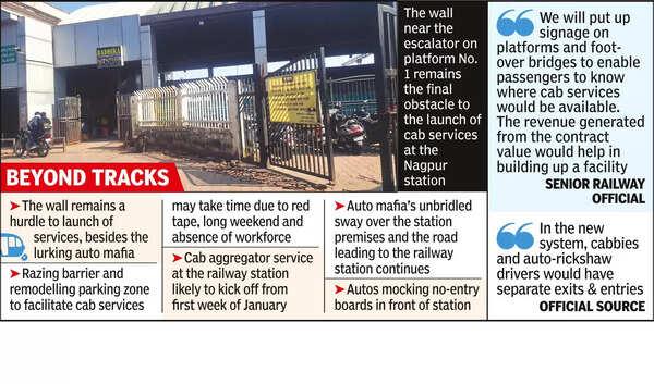 Auto Mafia: 6-foot Wall Near Escalator Final Hurdle To Cab Kick-off At ...