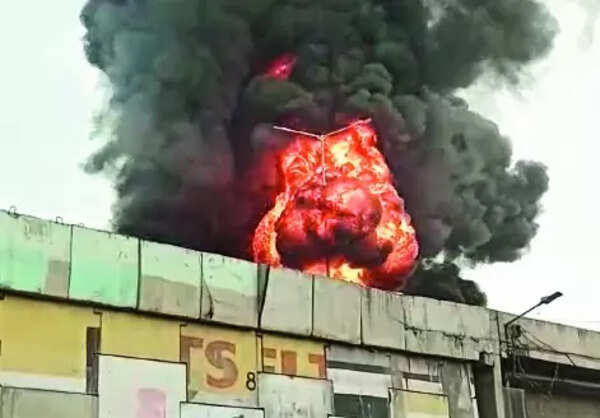 Exclusive: Drone footage shows aftermath of oil tanker fire on Pune ...