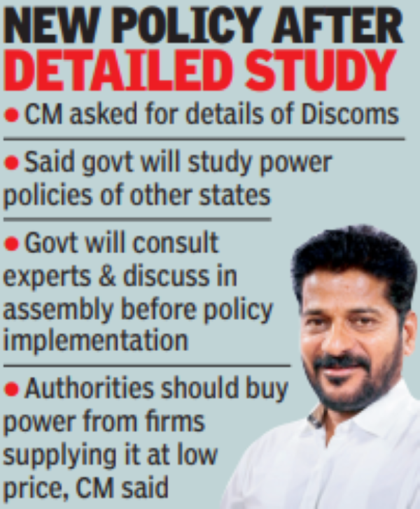 New power policy, 200 units free electricity soon, says Revanth ...