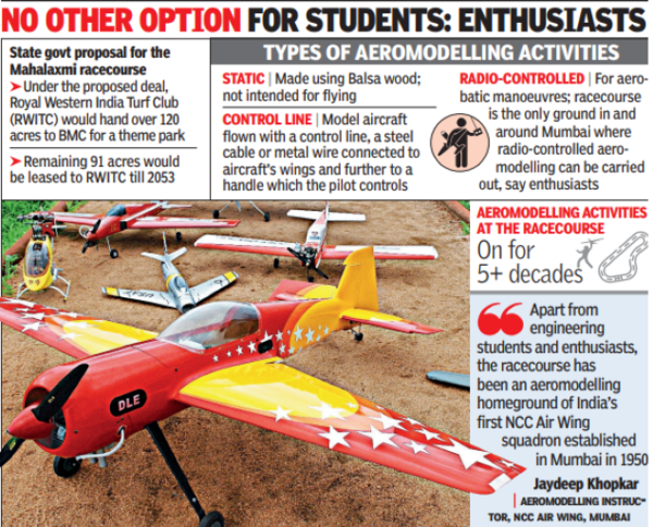 'Theme park plan for racecourse may ground aeromodelling in open space ...