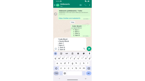WhatsApp introduces new text formatting tools in beta for Android ...