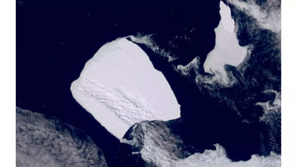 Photos: The last voyage of Earth's largest Iceberg A23a - Times of India