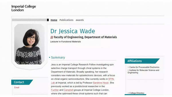 Dr. Jessica Wade: Pioneering Equality in STEM and Changing the ...
