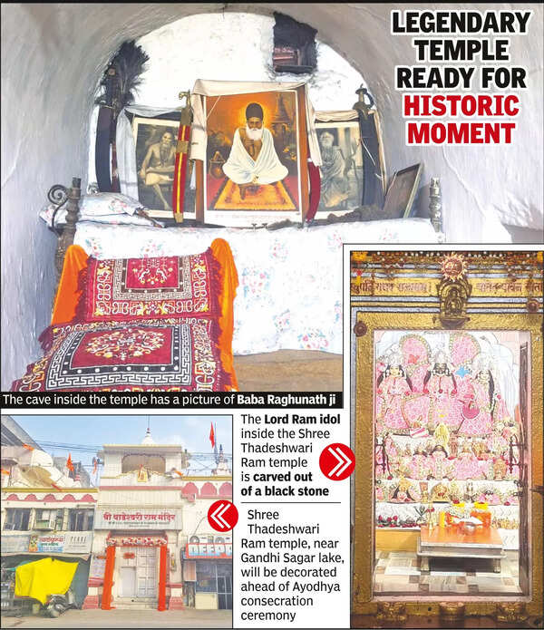 Ram Temple: 700-yr-old Ram Temple Sitting On Caves To Light Up With 5k ...