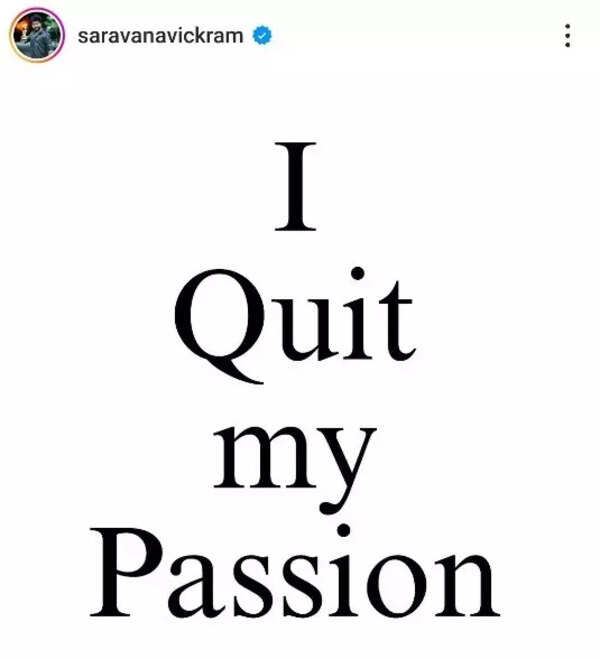 Bigg Boss Tamil 7 ex-contestant Saravana Vikram hints at quitting ...
