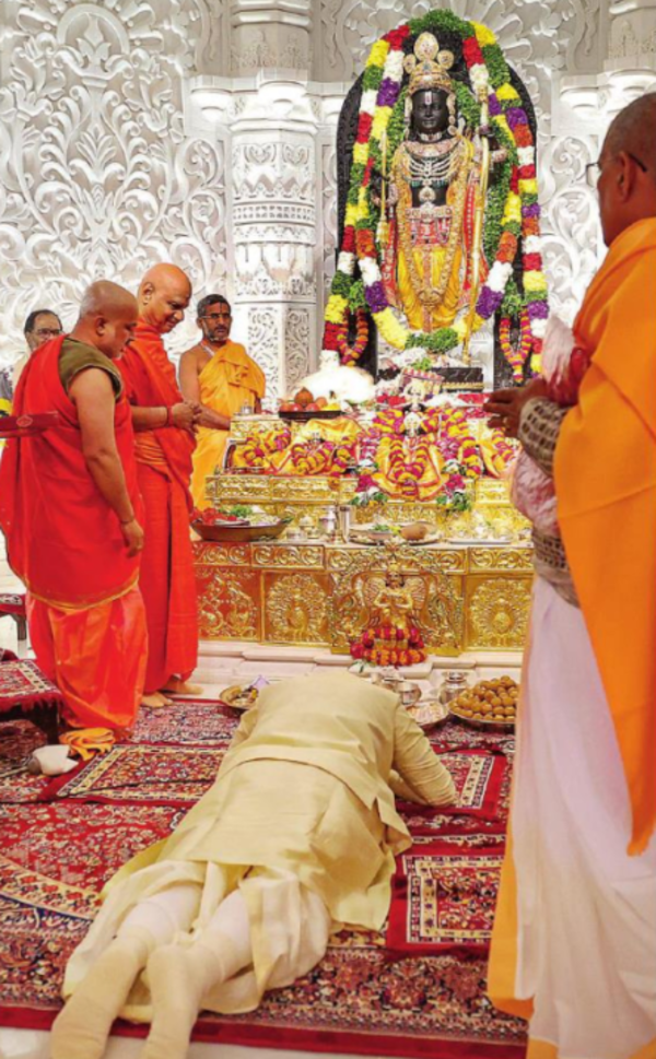 ‘Tent to temple, a leap for the nation’ | India News - Times of India