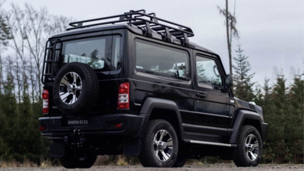 Force Gurkha based Spartan 2.0 electric SUV revealed: Gets 4x4 with 240 ...