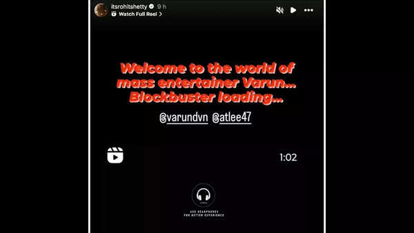 Varun Dhawan drops Baby John's first look; Janhvi Kapoor, Karan Johar ...