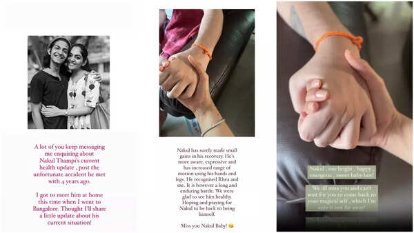 Ahaana Krishna visits Nakul Thampi, says, "He’s more aware, expressive ...