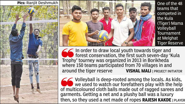 Forest Department: Kula Mama Volleyball Tournament-2024: A Sporting Gesture for Saving Tigers ...