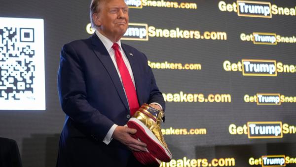 Donald Trump Sneakers Launch: Donald Trump Unveils $399 'Never ...