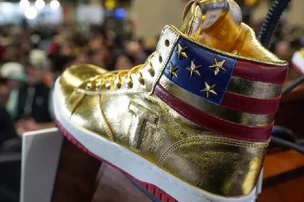 Donald Trump Sneakers Launch: Donald Trump Unveils $399 'Never ...