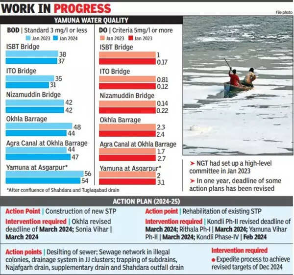 Yamuna Cleanup: Delhi Targets Rapid Strides In Yamuna Cleanup | Delhi ...