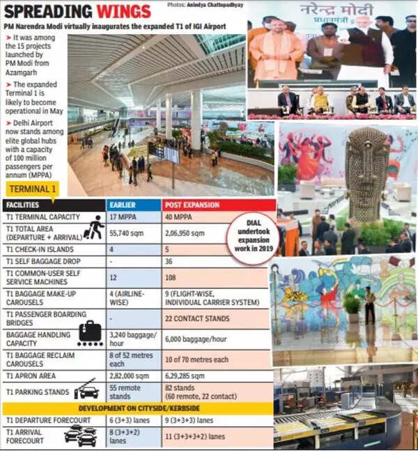 Terminal 1: Bigger And Better Terminal 1 At IGI Inaugurated - Latest ...
