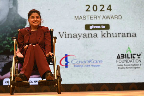 Vinayana Khurana at the 22nd CavinKare Ability Awards at Sir Mutha ...